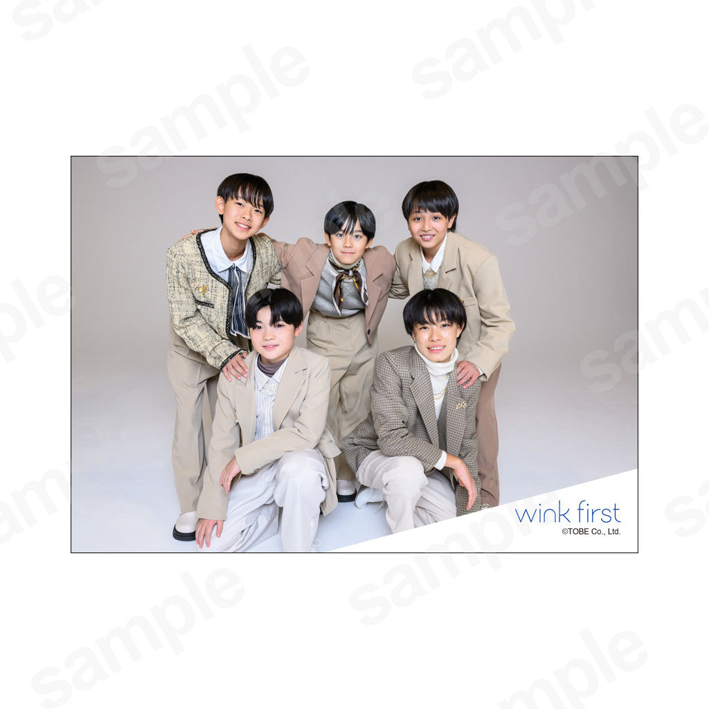 アーティストオリジナルフォト1／wink first | TOBE OFFICIAL STORE